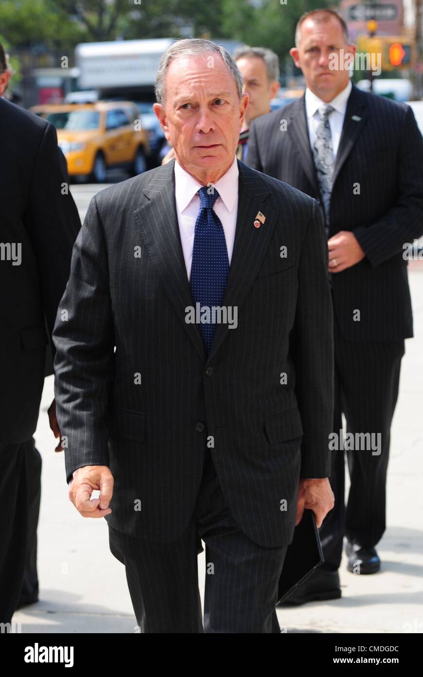 July 24, 2012 - Manhattan, New York, U.S. - Mayor MICHAEL BLOOMBERG ...