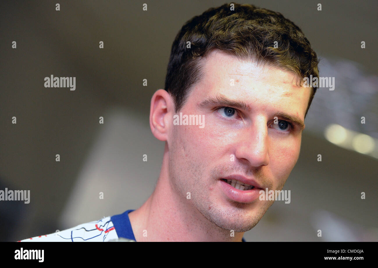 Pictured london airport before leaving prague hi-res stock photography ...