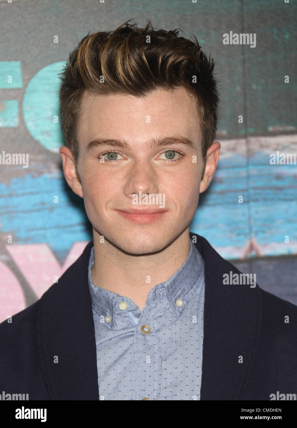 July 23, 2012 - West Hollywood, California, U.S. - Chris Colfer arrives ...