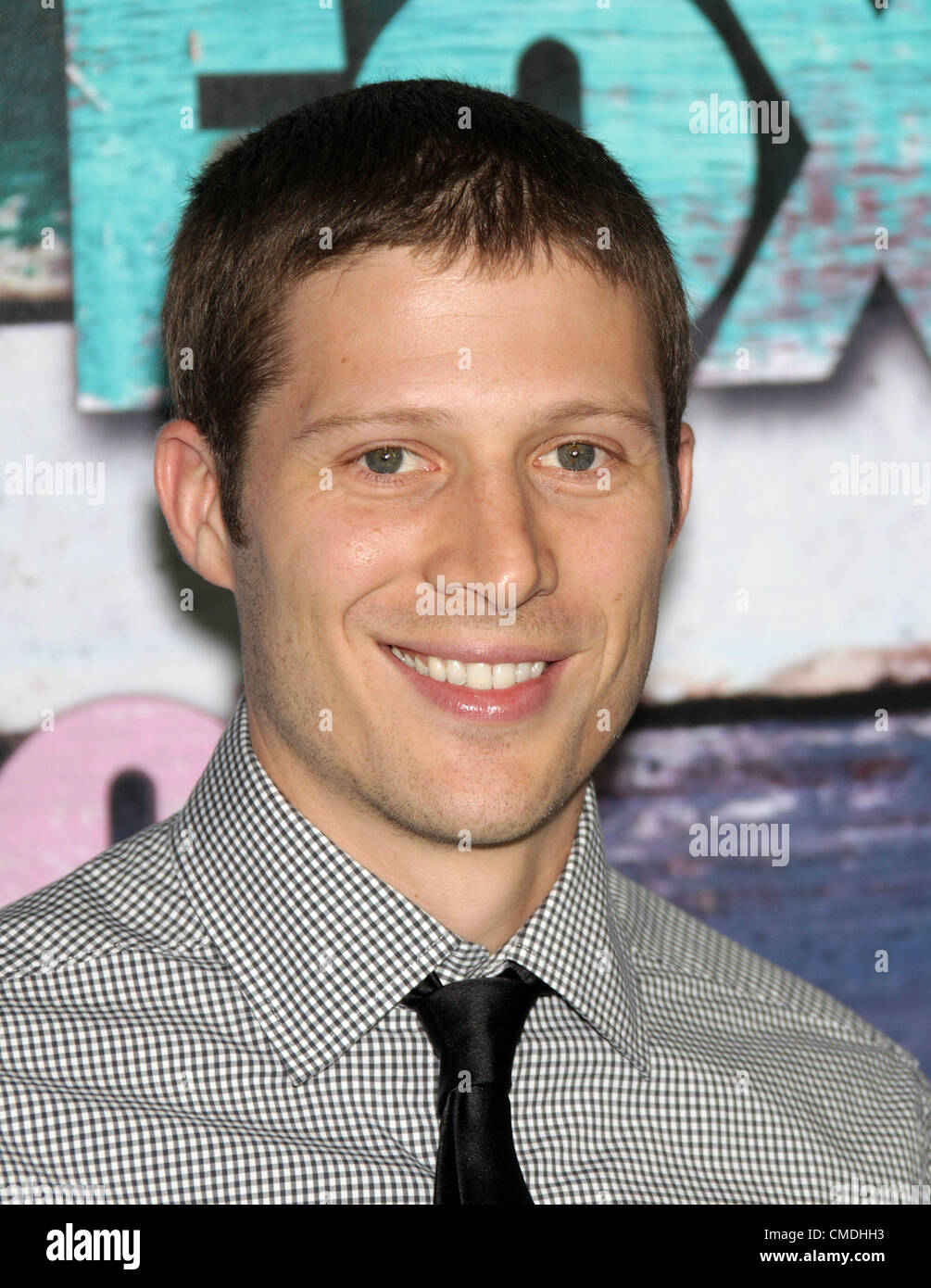 July 23, 2012 - West Hollywood, California, U.S. - Zach Gilford arrives ...