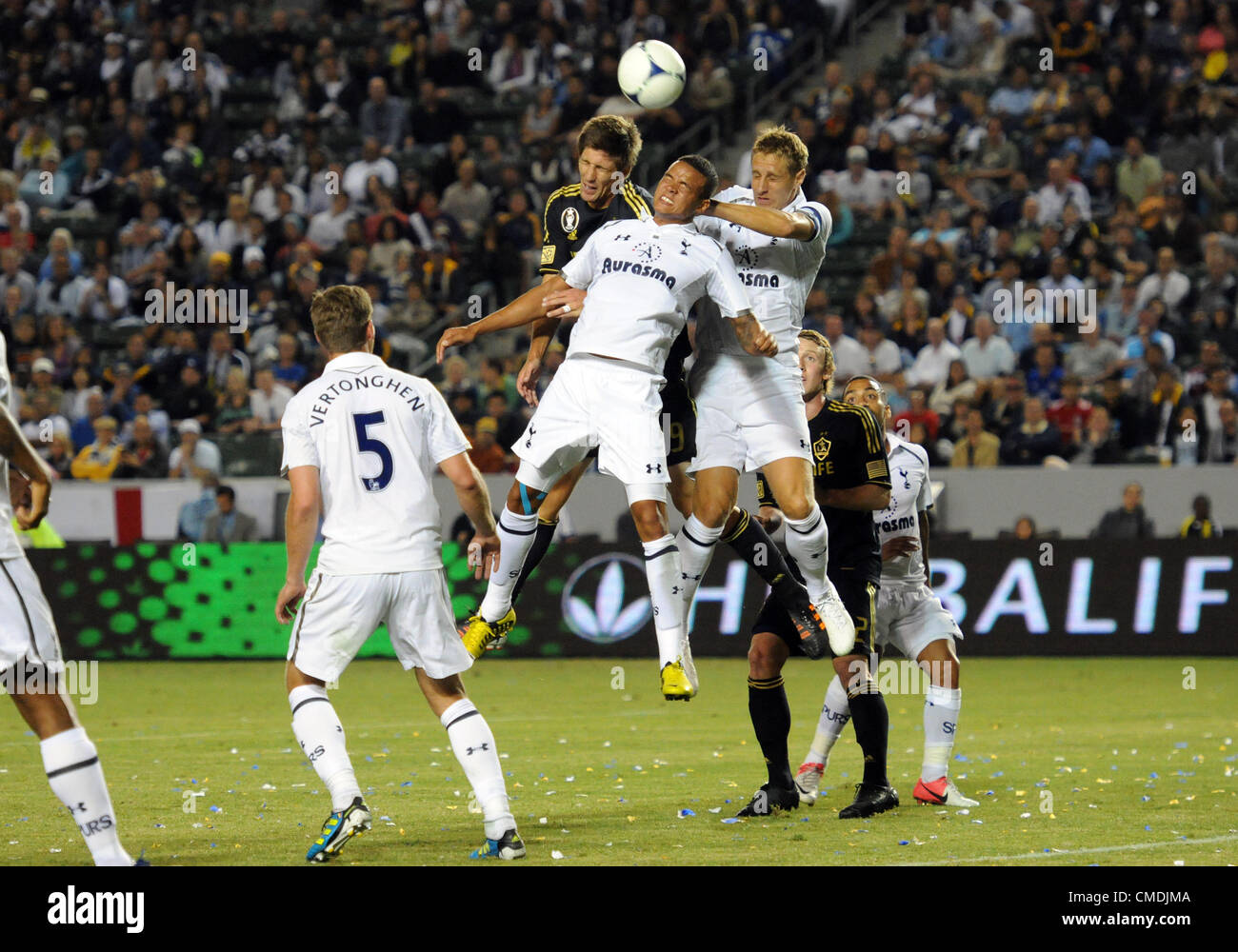USA. 24.07.2012. Los Angeles, California. Galaxy (29) Andrew Boyens ...