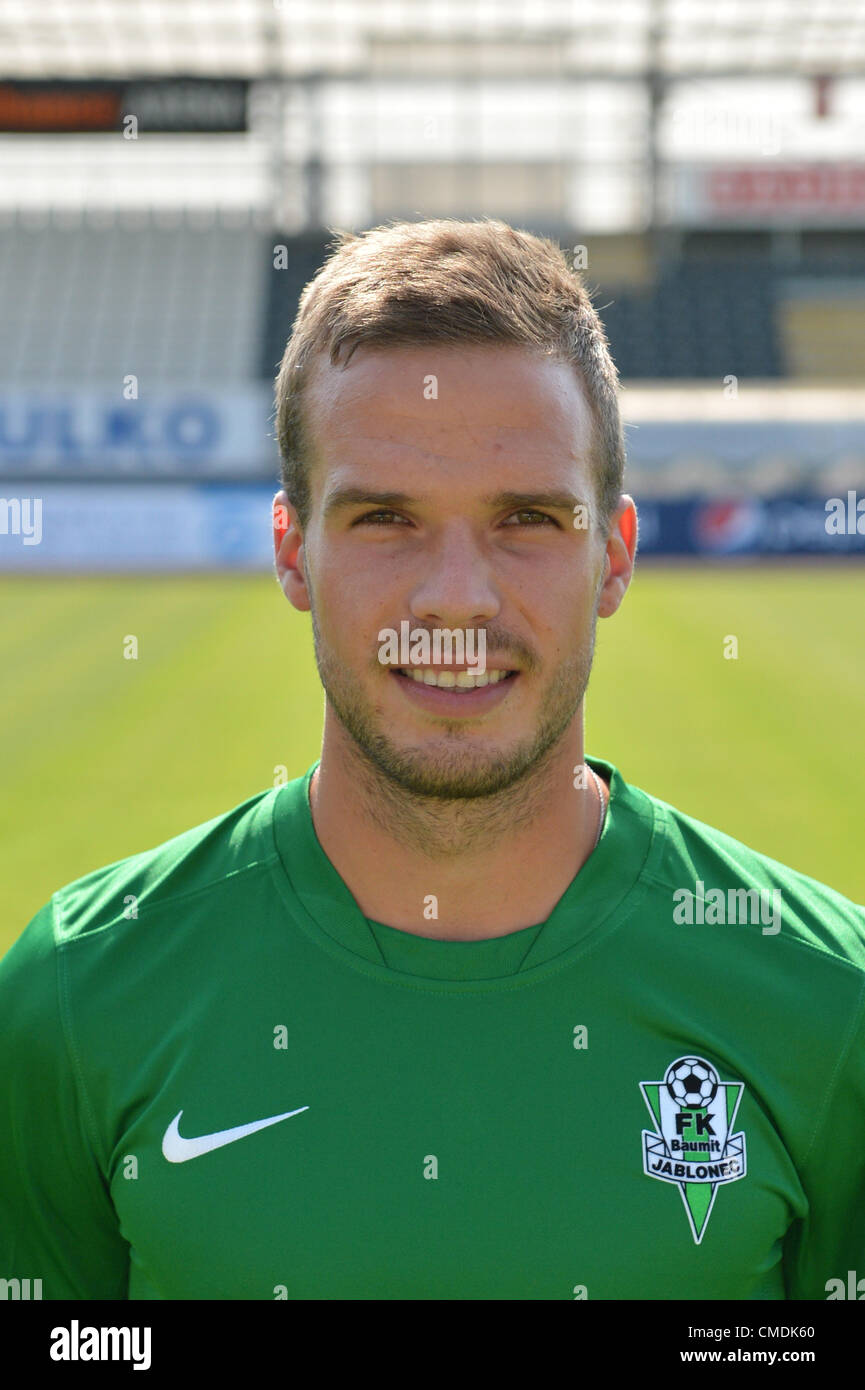 Filip Novak, soccer player, Baumit Jablonec, July 24, 2012. (CTK Photo ...