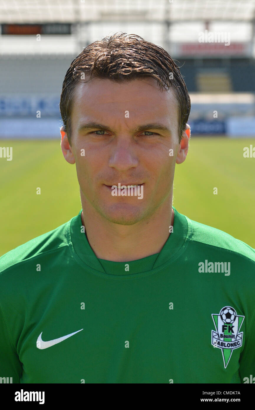 David Lafata, soccer player, Baumit Jablonec, July 24, 2012. (CTK Photo ...