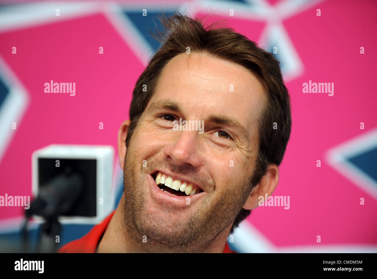 Ben Ainslie at Olympic press conference Stock Photo - Alamy