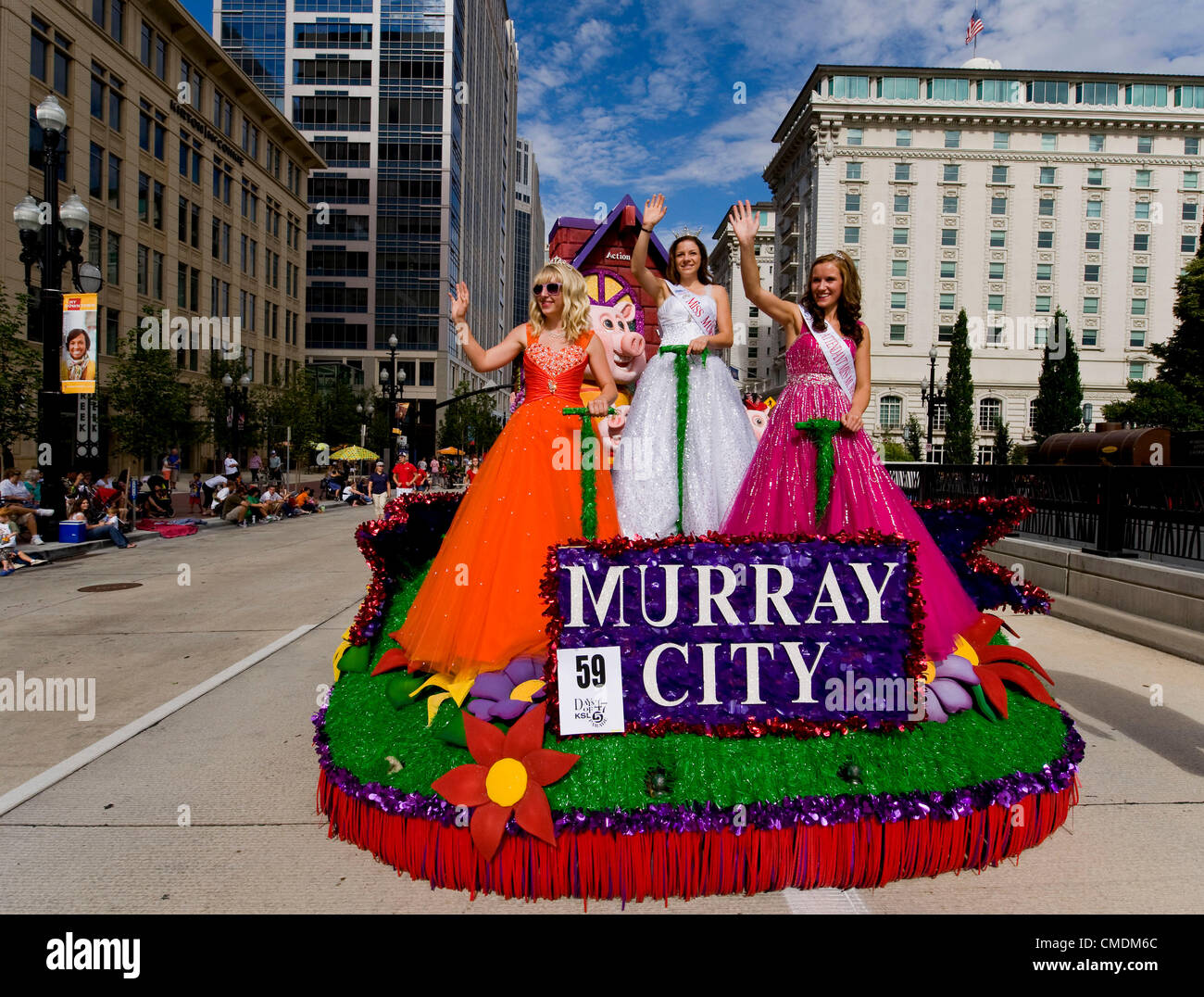 Pioneer day, utah, parade hi-res stock photography and images - Alamy