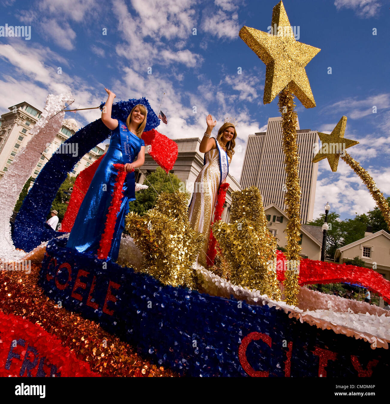 July 24, 2012 - Salt Lake City, Utah, USA - Participants take part in ...