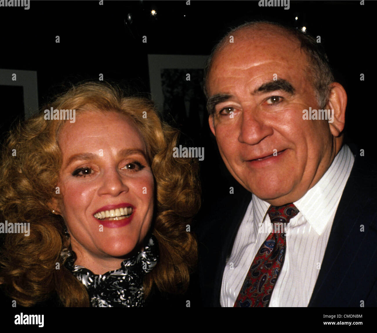 F7706.MADELINE KAHN & Ed Asner. 01/30/1989(Credit Image: Â© Stephen Allen/Globe Photos/ZUMAPRESS ...