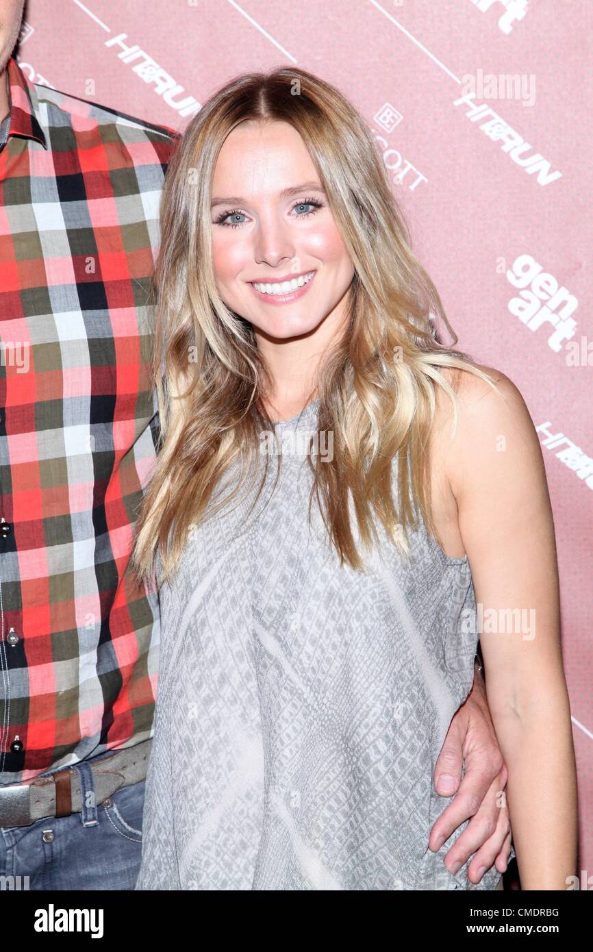 Kristen Bell at arrivals for GenArt HIT AND RUN Screening, Tribeca ...