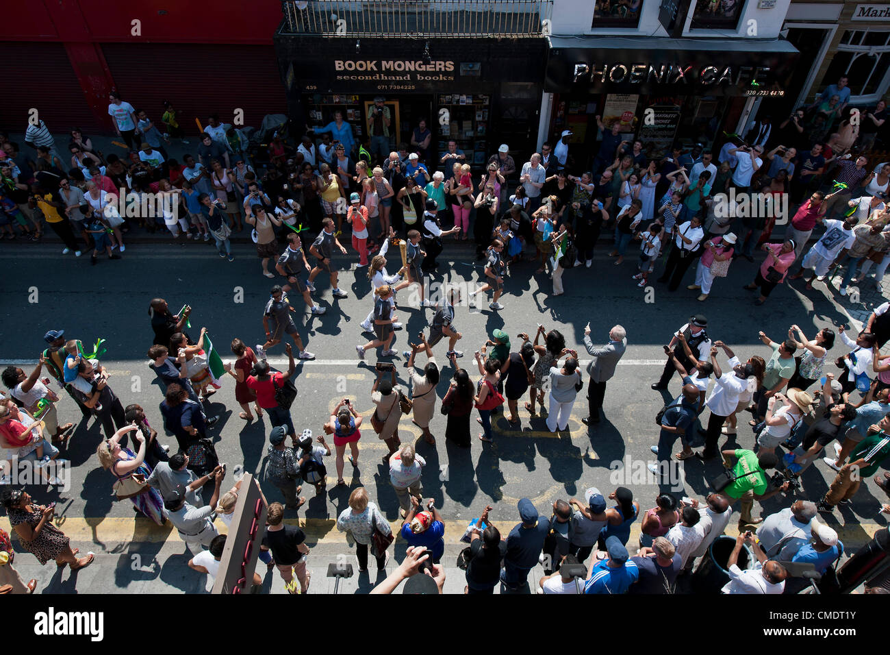 Olympic relay vehicles hi-res stock photography and images - Alamy