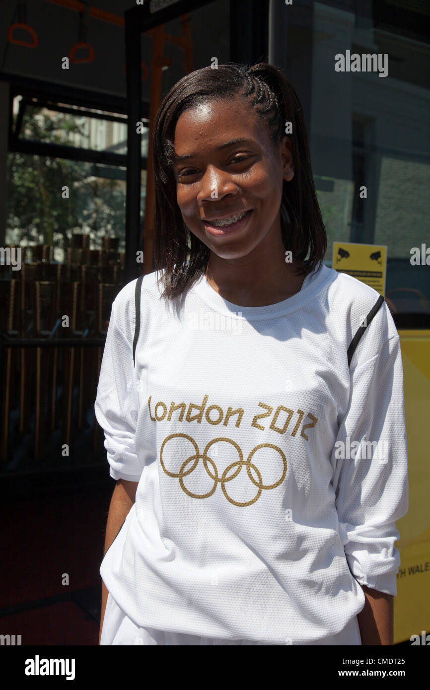 Olympic torch relay 2012 in hi-res stock photography and images - Alamy