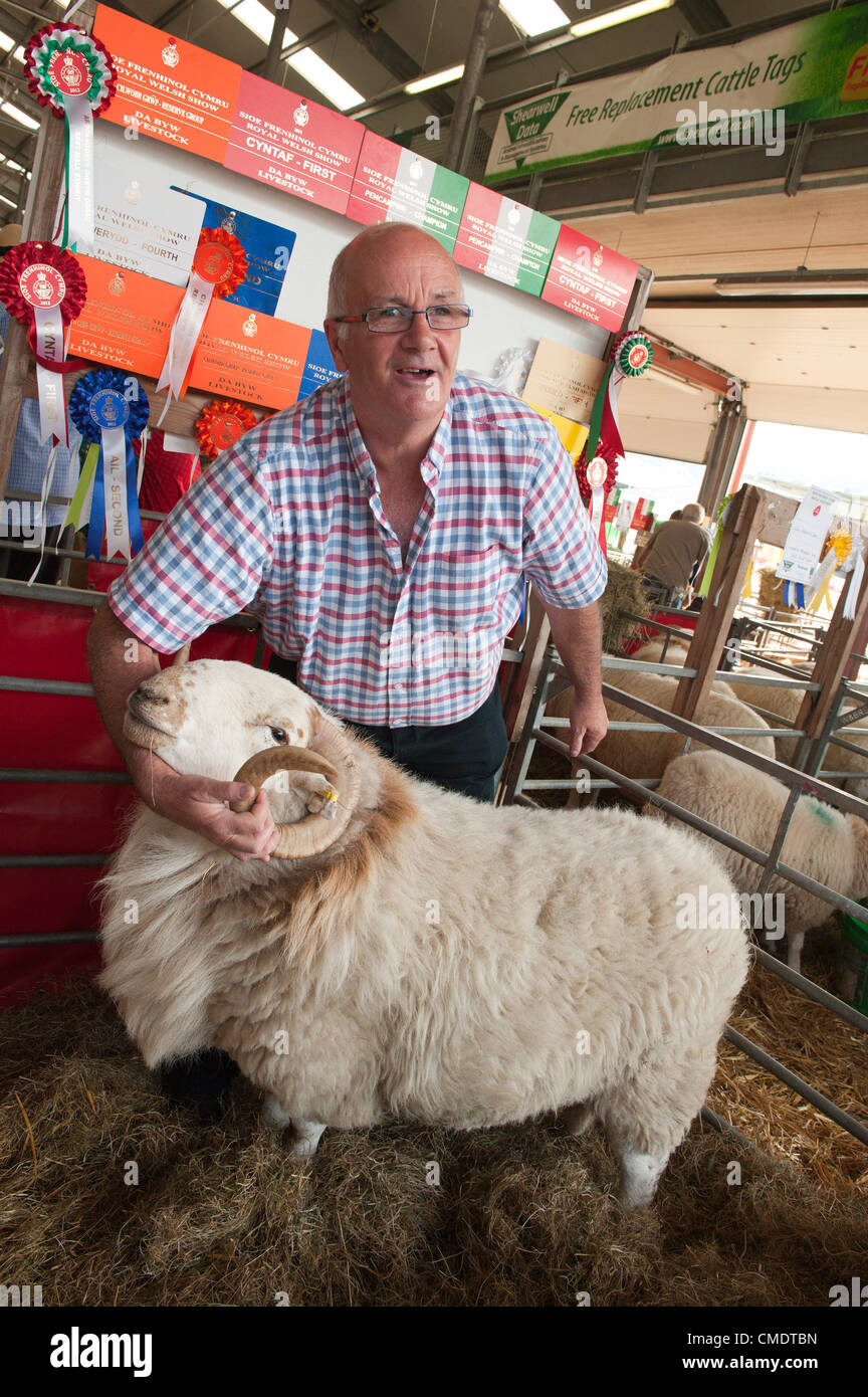Royal Welsh Agricultural Show, Llanelwedd, Wales, UK. 26th July 2012 ...