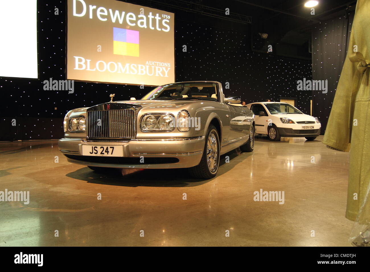 Jimmy savile rolls royce car charity auction sale leeds hi-res stock ...