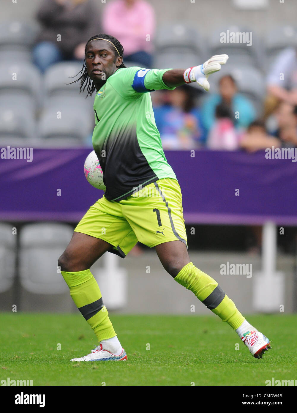 DIDIER OVONO GAMBON ST JAMES PARK NEWCASTLE ENGLAND 26 July 2012 Stock ...