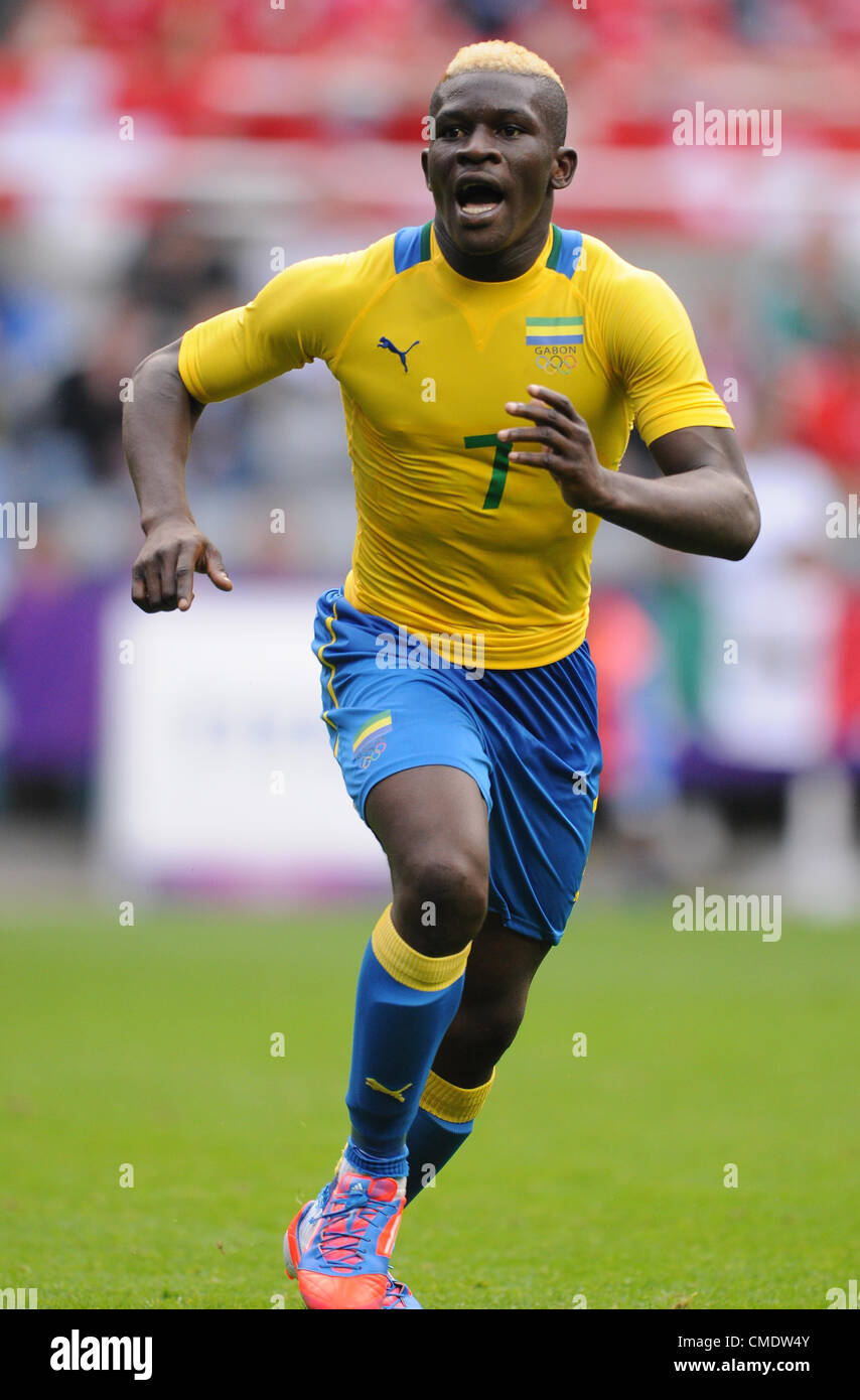 ALLEN NONO GABON ST JAMES PARK NEWCASTLE ENGLAND 26 July 2012 Stock ...