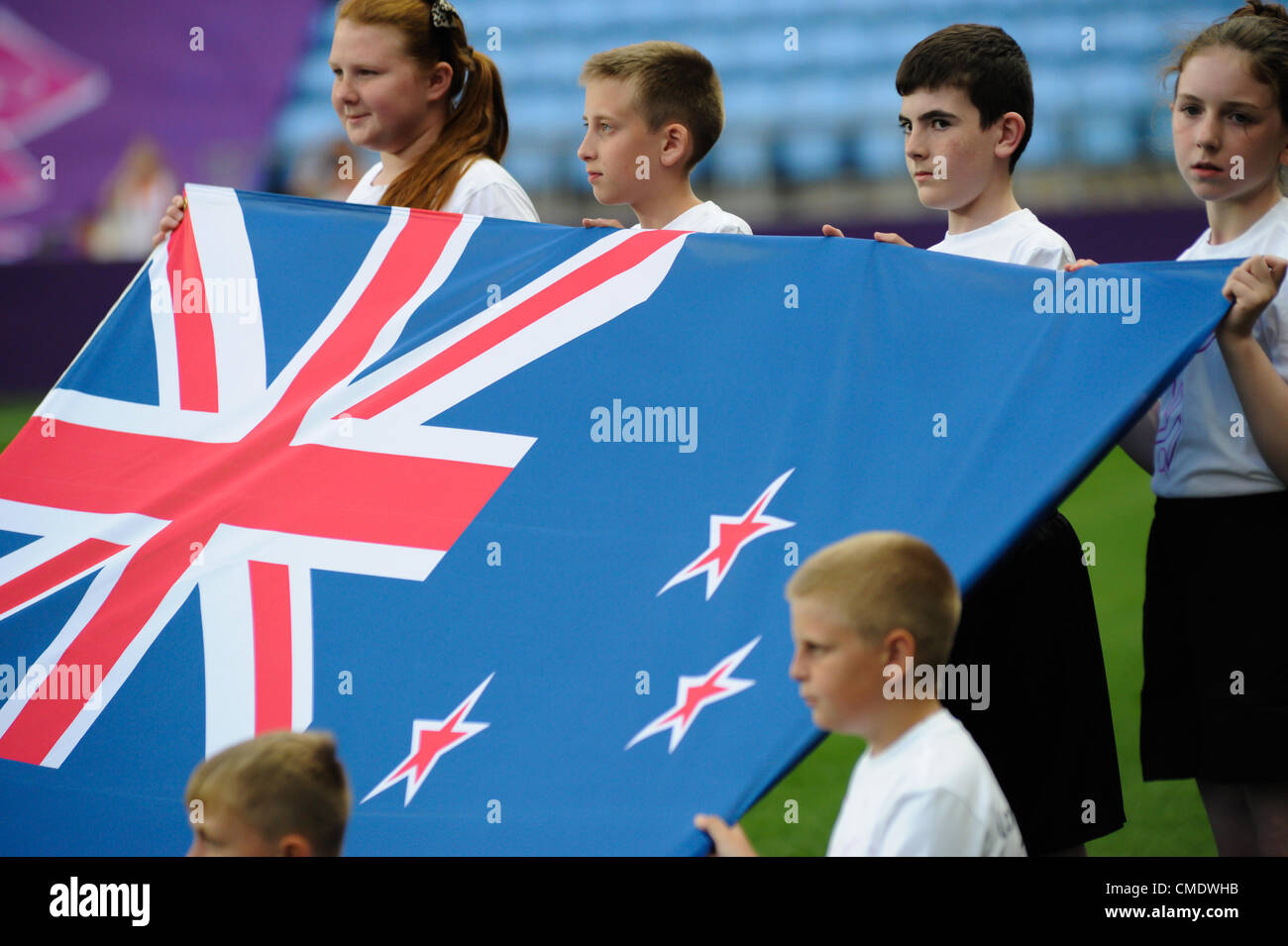 New zealand flag football hi-res stock photography and images - Alamy