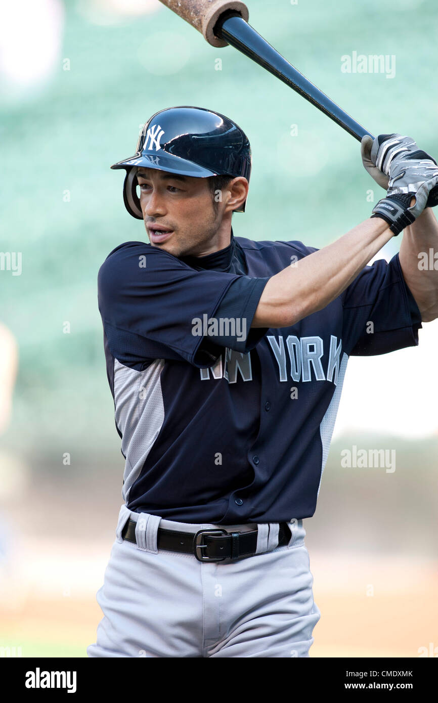 Ichiro Suzuki (Yankees), JULY 24, 2012 - MLB : Ichiro Suzuki of the New ...