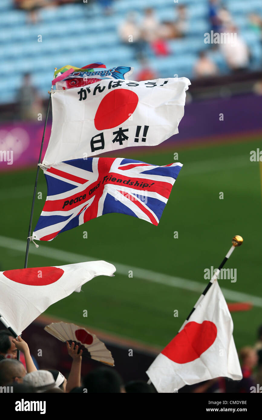 Japan fans group match between japan city coventry stadium hi-res stock ...