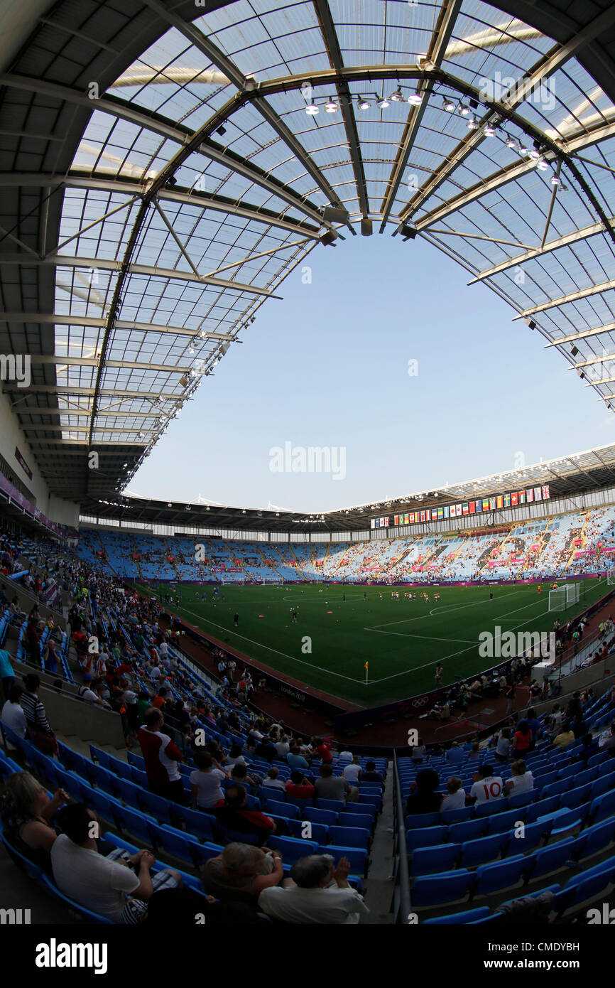 City of Coventry Stadium, JULY 25, 2012 - Football / Soccer : A general ...