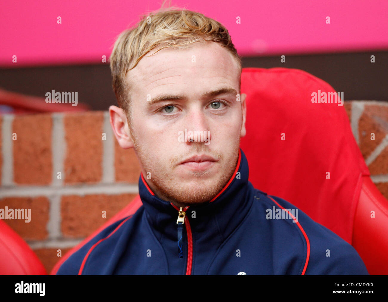JASON STEELE GREAT BRITAIN OLD TRAFFORD MANCHESTER ENGLAND 26 July 2012 ...