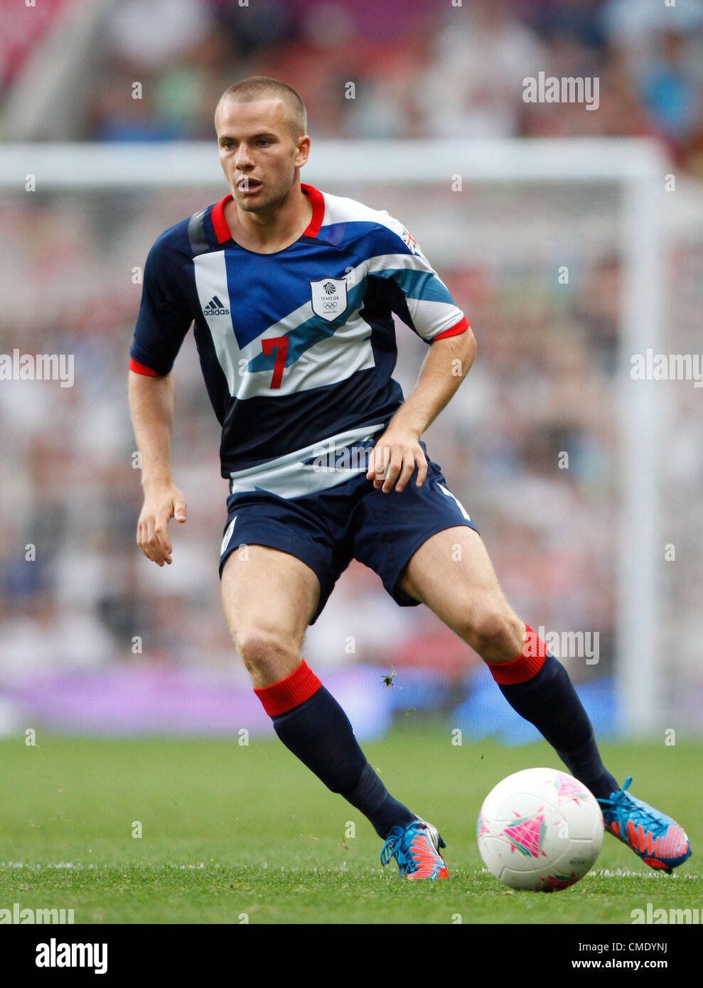 TOM CLEVERLEY GREAT BRITAIN OLD TRAFFORD MANCHESTER ENGLAND 26 July ...