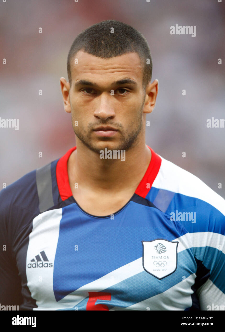 STEVEN CAULKER GREAT BRITAIN OLD TRAFFORD MANCHESTER ENGLAND 26 July ...