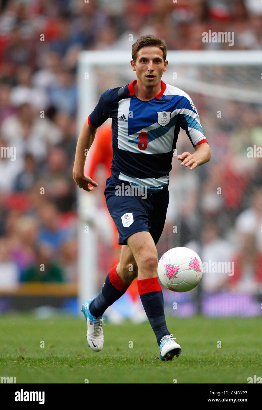 JOE ALLEN GREAT BRITAIN OLD TRAFFORD MANCHESTER ENGLAND 26 July 2012 ...