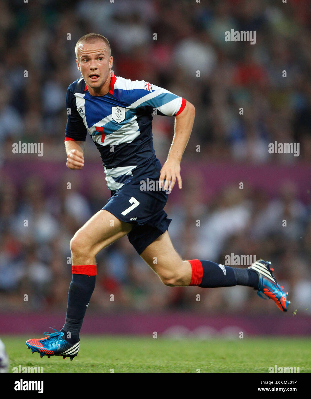 TOM CLEVERLEY GREAT BRITAIN OLD TRAFFORD MANCHESTER ENGLAND 26 July ...