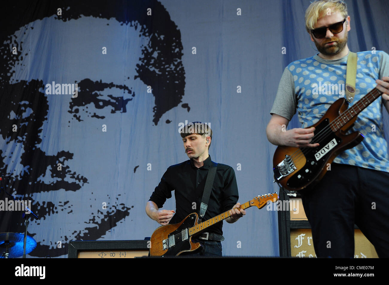 July 21, 2012 - Moscow, Russia - July 21.2012. Pictured: British rock ...