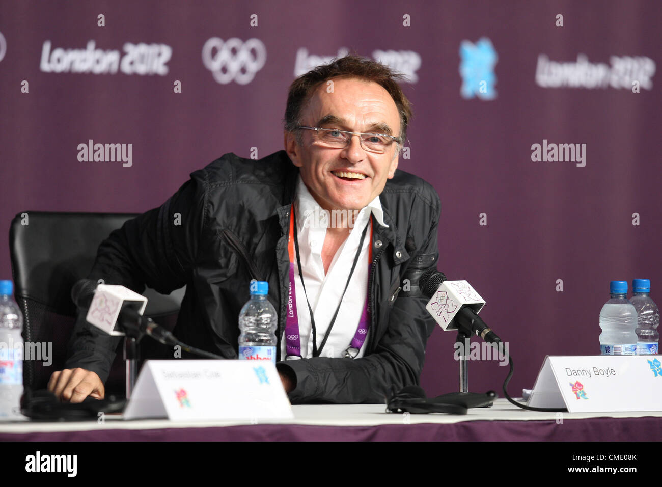 DANNY BOYLE DIRECTOR OF OPENING CEREMONY LONDON 2012 OLYMPIC GAMES ...