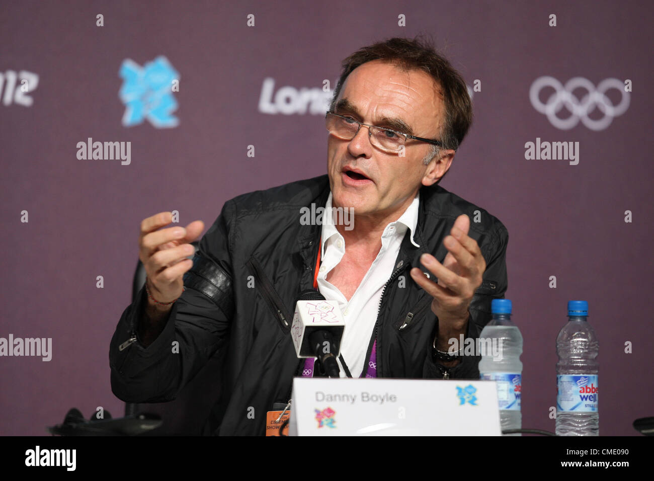 DANNY BOYLE DIRECTOR OF OPENING CEREMONY LONDON 2012 OLYMPIC GAMES ...