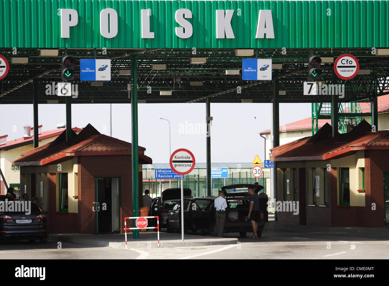 Grzechotki, Poland Friday 27th, July 2012 Poland - Russia border ...