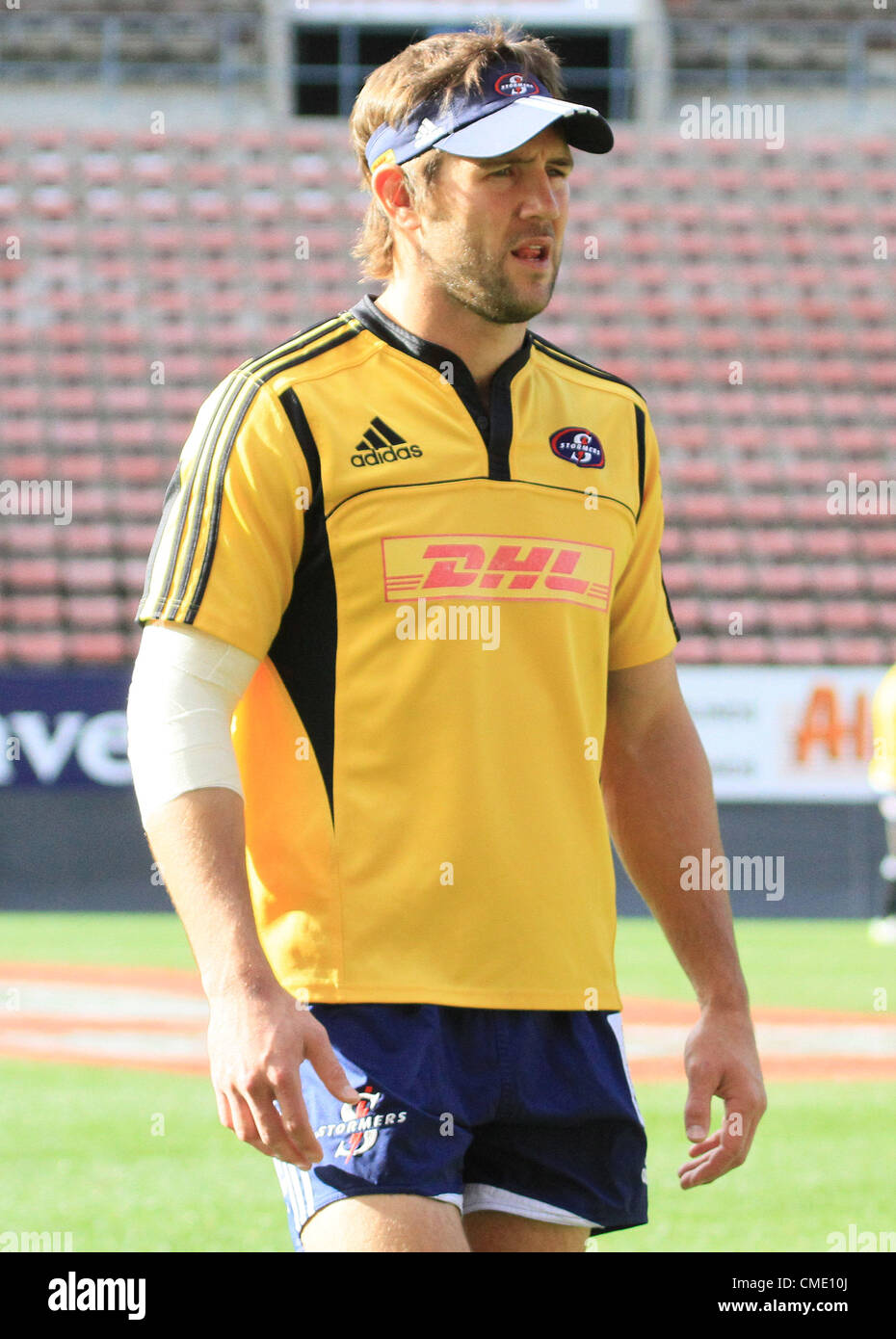 CAPE TOWN, SOUTH AFRICA - JULY 27, Peter Grant during the DHL Stormers ...