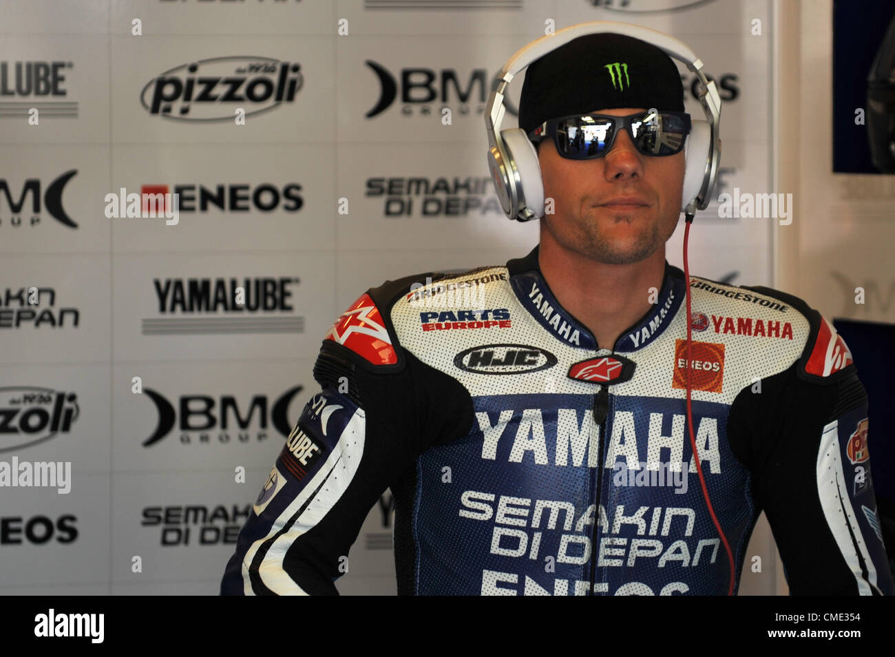 July 27, 2012 - Monterey, California, U.S. - Yamaha Factory Racing ...