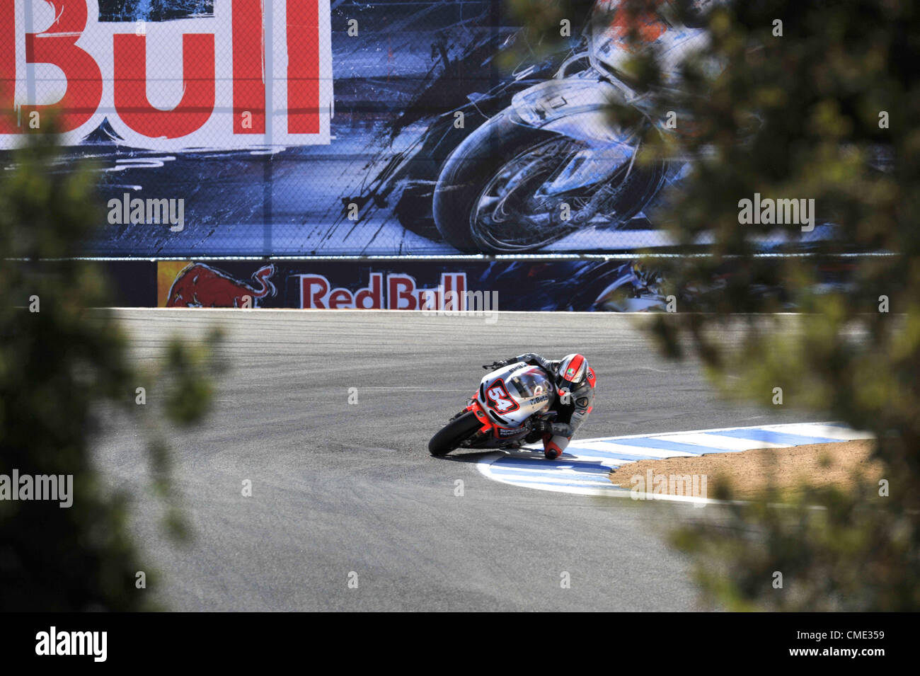 July 27, 2012 - Monterey, California, U.S. - Speed Master Rider MATTIA ...