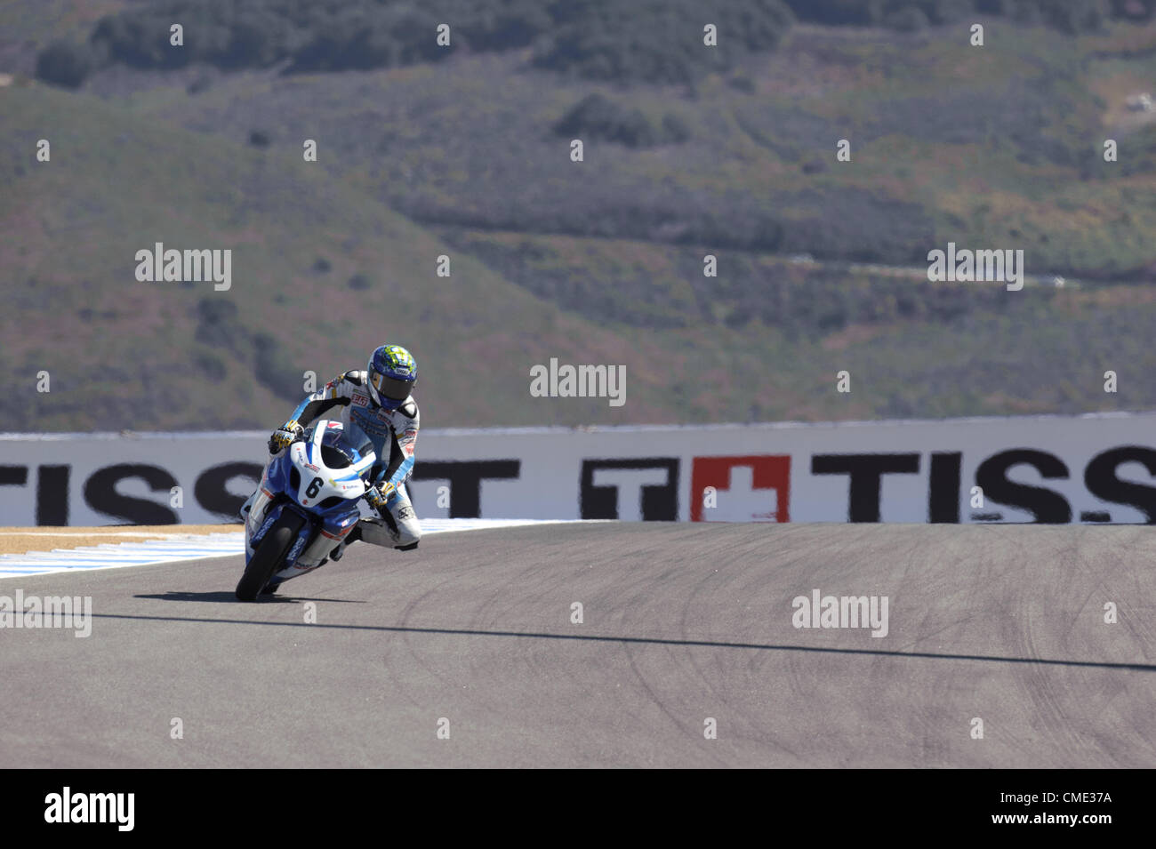 July 27, 2012 - Monterey, California, U.S. - Yoshimura Racing Rider ...