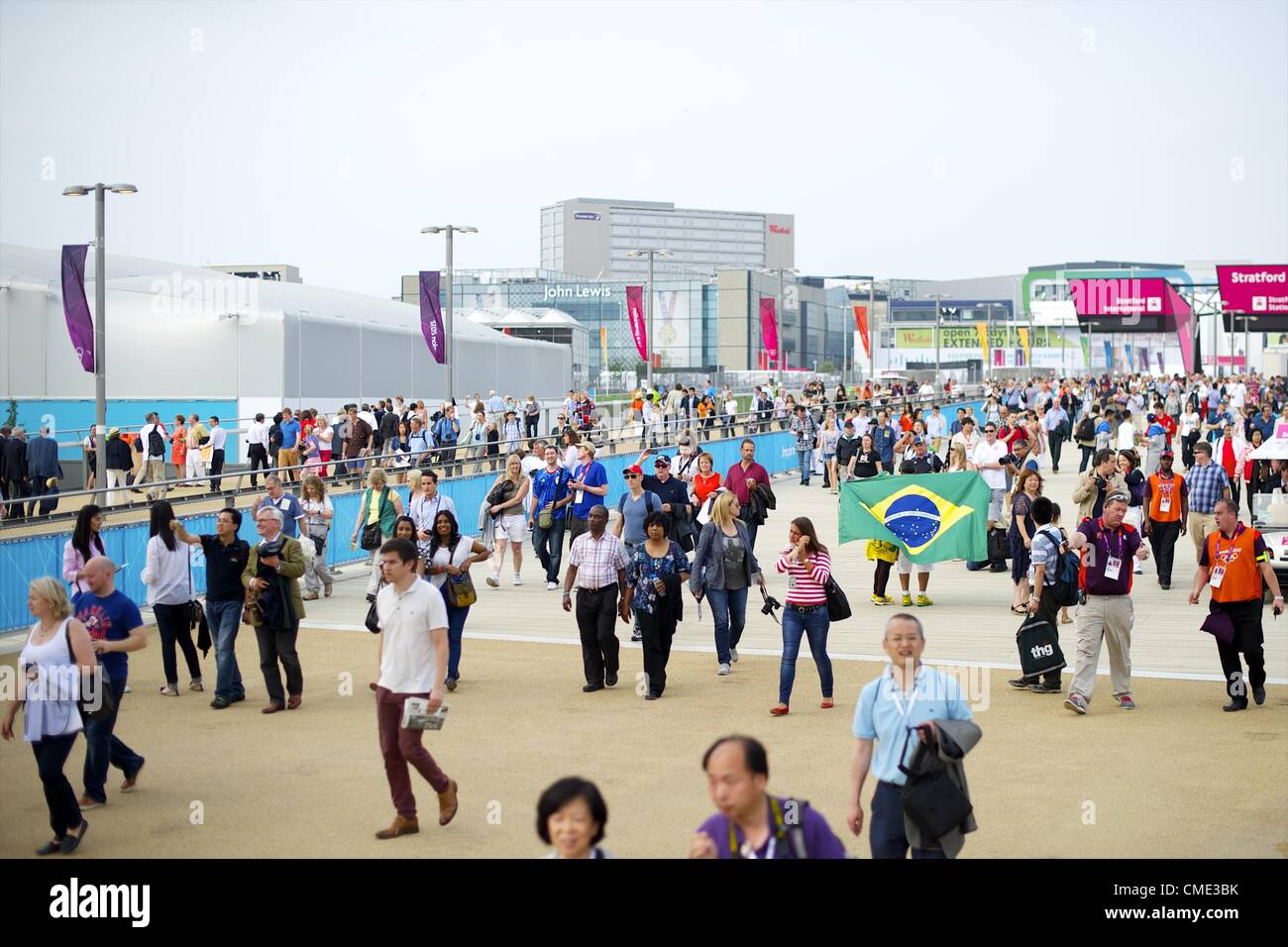 The opening ceremony of the london 2012 olympics olympic park hi-res ...