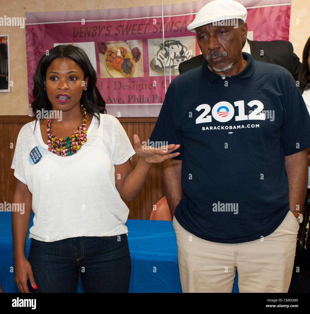 July 28, 2012 - Philadelphia, Pennsylvania, U.S - Actress, NIA LONG, at ...
