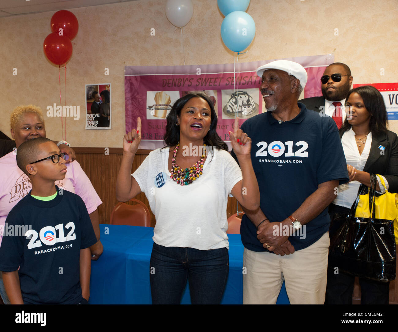 July 28, 2012 - Philadelphia, Pennsylvania, U.S - Actress, NIA LONG ...