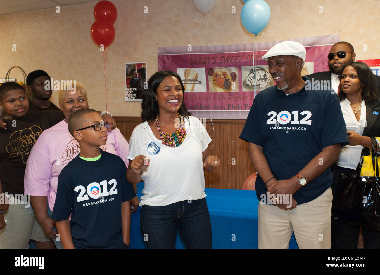 July 28, 2012 - Philadelphia, Pennsylvania, U.S - Actress, NIA LONG ...