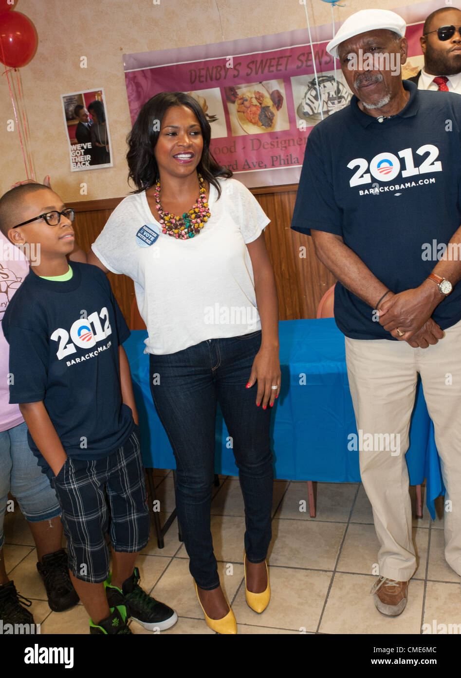 July 28, 2012 - Philadelphia, Pennsylvania, U.S - Actress, NIA LONG ...