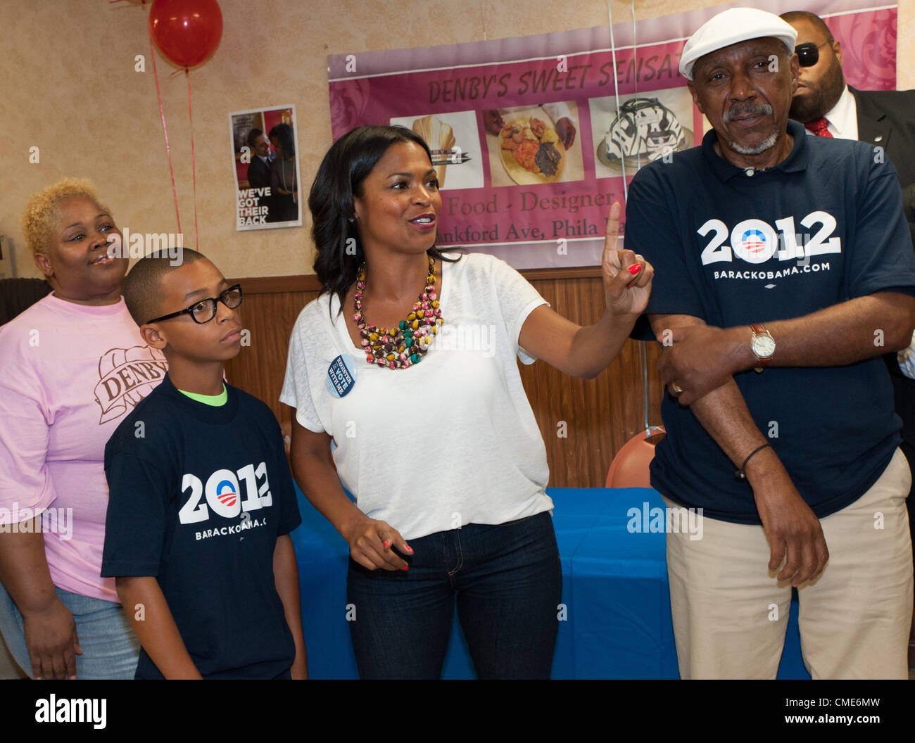 July 28, 2012 - Philadelphia, Pennsylvania, U.S - Actress, NIA LONG ...