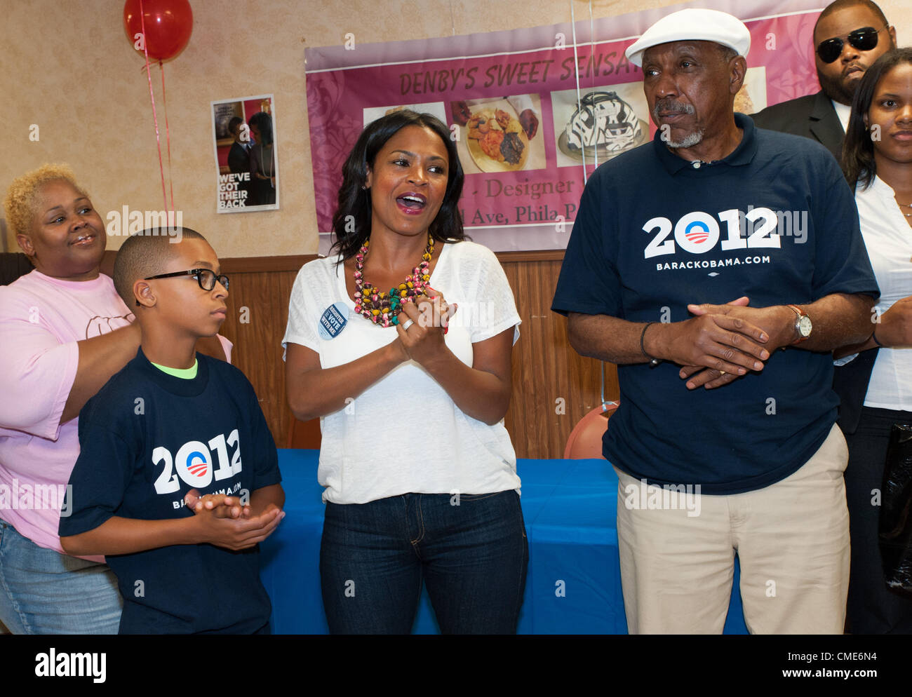 July 28, 2012 - Philadelphia, Pennsylvania, U.S - Actress, NIA LONG ...