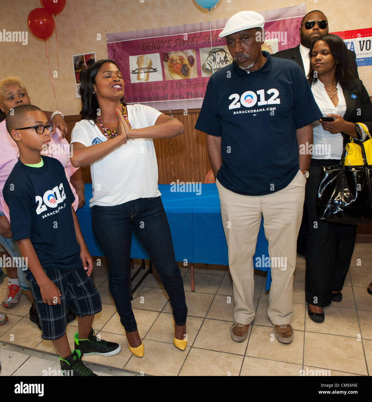 July 28, 2012 - Philadelphia, Pennsylvania, U.S - Actress, NIA LONG ...