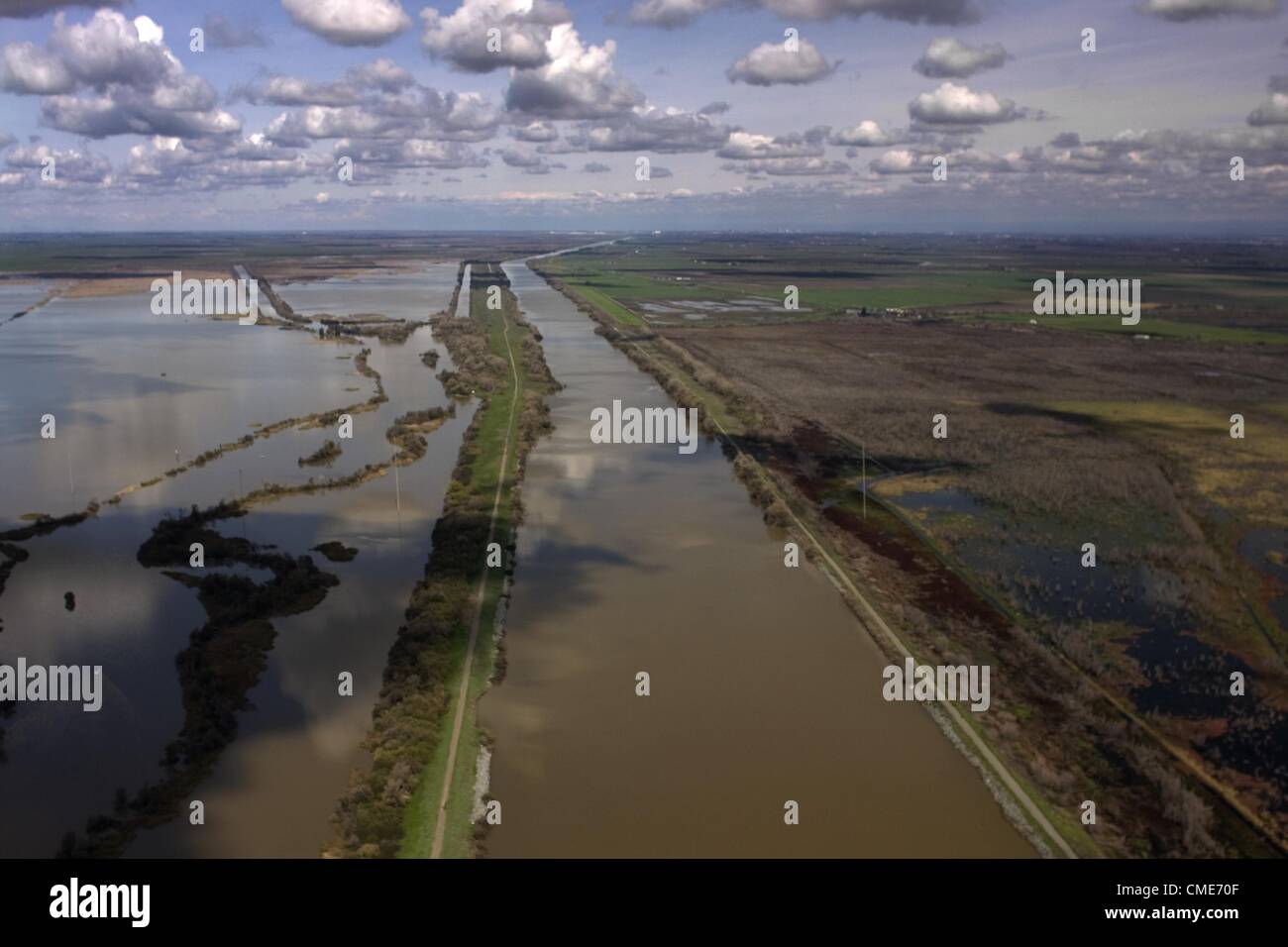 Sacramento delta california aerial hi-res stock photography and images ...