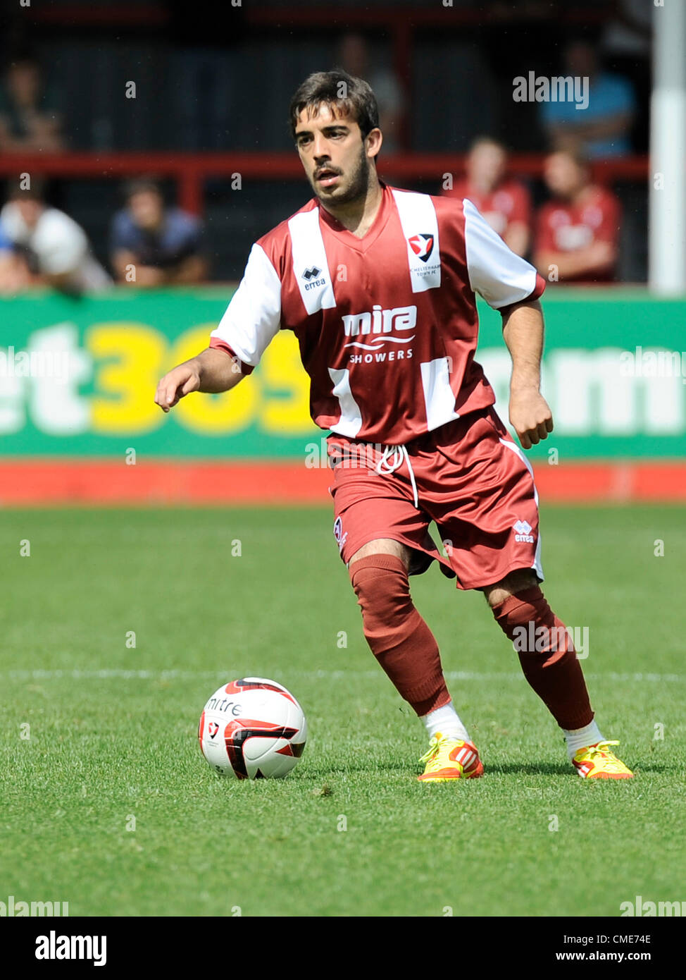 28.07.2012. Cheltenham, England. Cheltenham new signing from Barnet ...