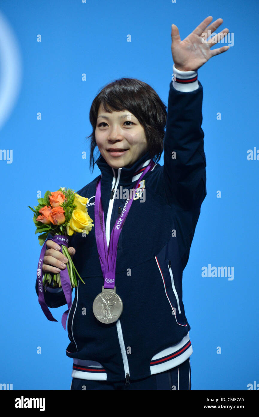 Hiromi Miyaka (JPN), JULY 28, 2012 - Weightlifting : Women's 48kg Medal ...