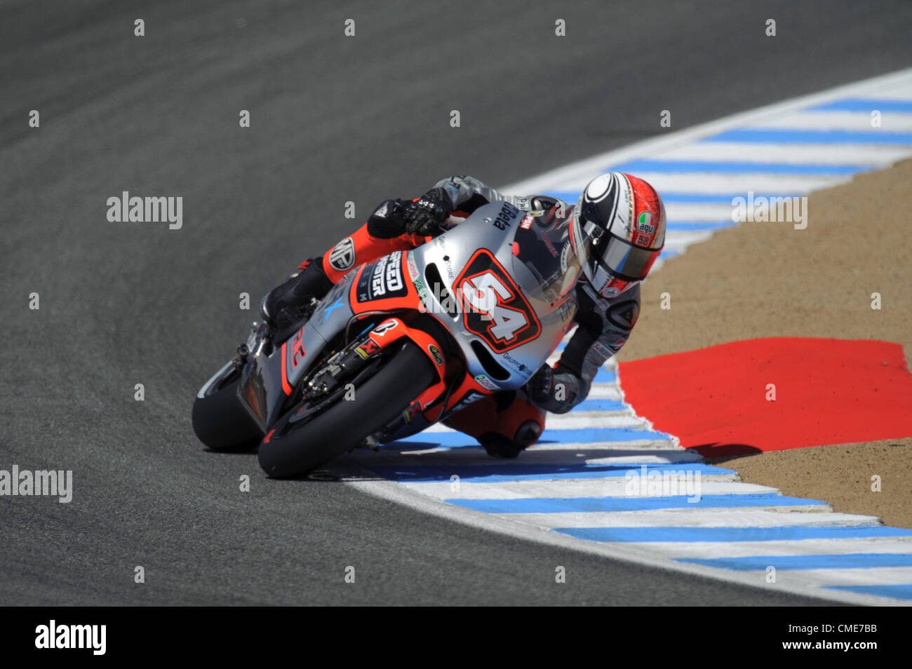 July 28, 2012 - Monterey, California, U.S. - Speed Master Rider MATTIA ...