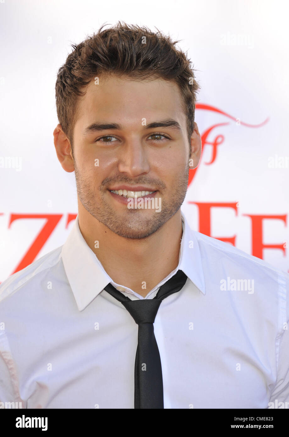 July 28, 2012 - Los Angeles, California, U.S. - Ryan Guzman Attending ...