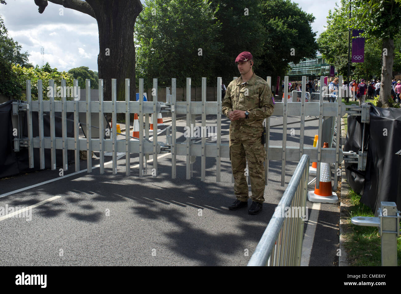 Personel gate hi-res stock photography and images - Alamy