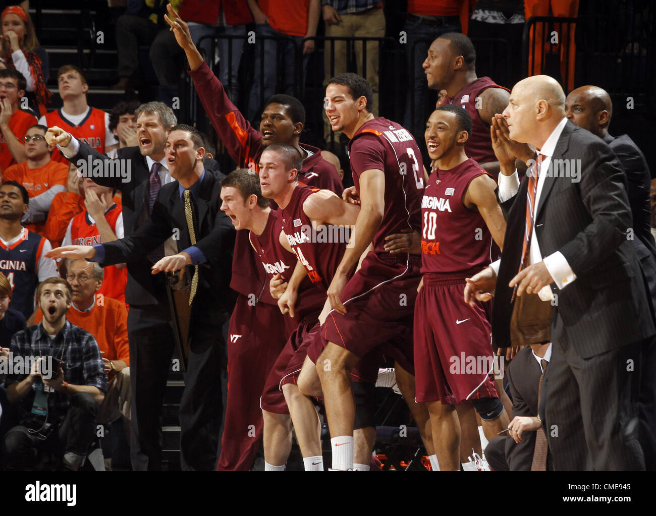 Jan. 22, 2012 - Charlottesville, Virginia, UNITED STATES - Virginia ...